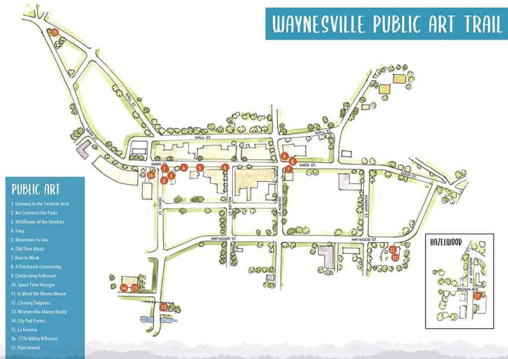 Take a Self-Guided Tour of the Waynesville Public Art Trail - Visit ...